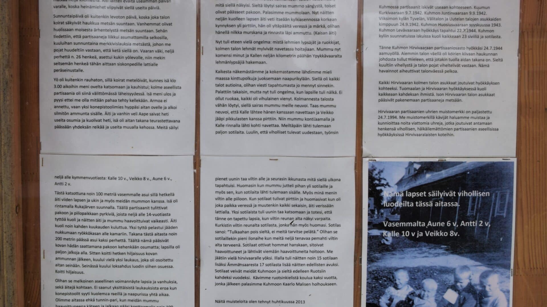 Hirvivaaran partisaani-isku - Kuhmo