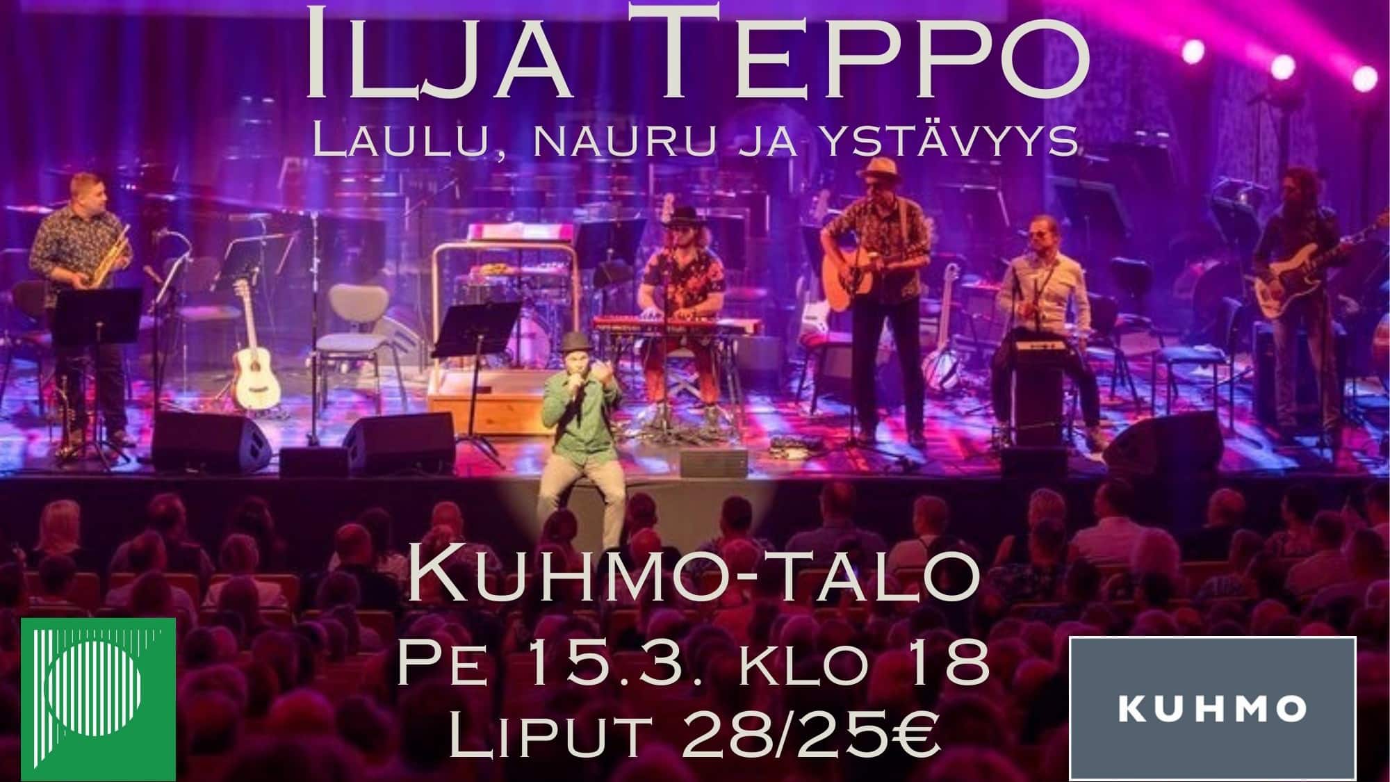 15.3. Ilja Teppo: Laulu, nauru ja ystävyys - Kuhmo